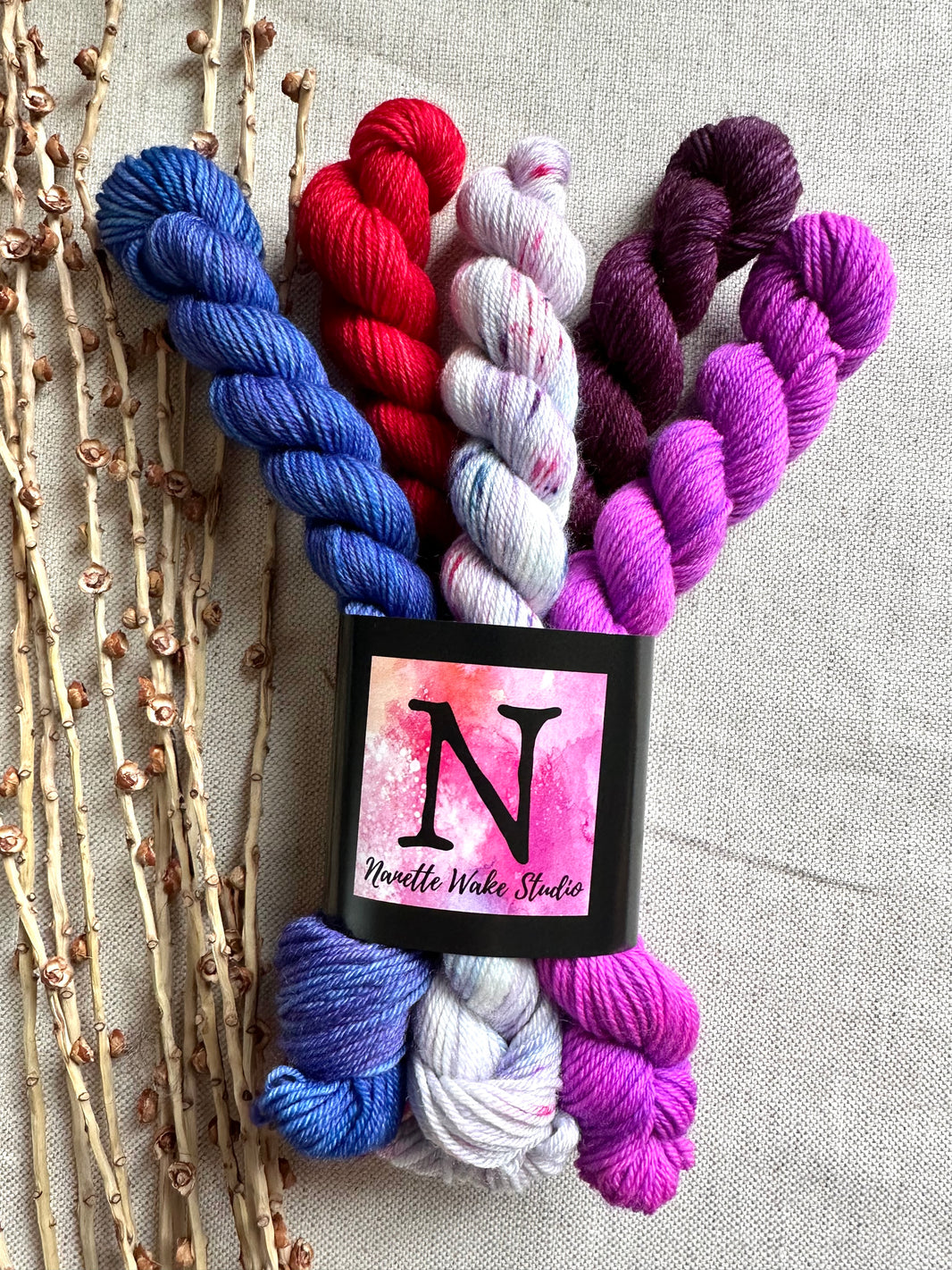 Mini Skein Sets – Nanette Wake Studio