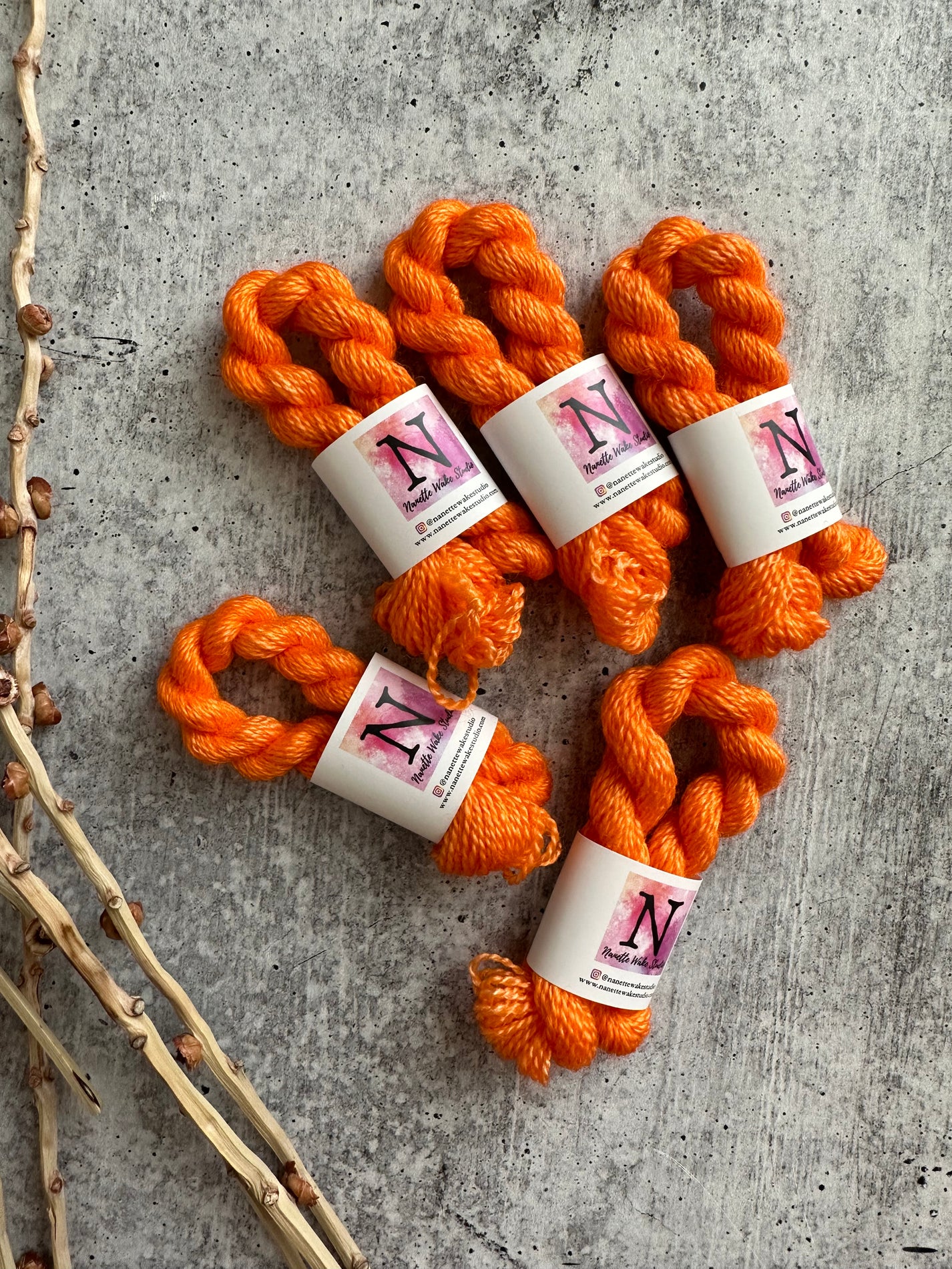 Corky Embroidery Thread – Nanette Wake Studio