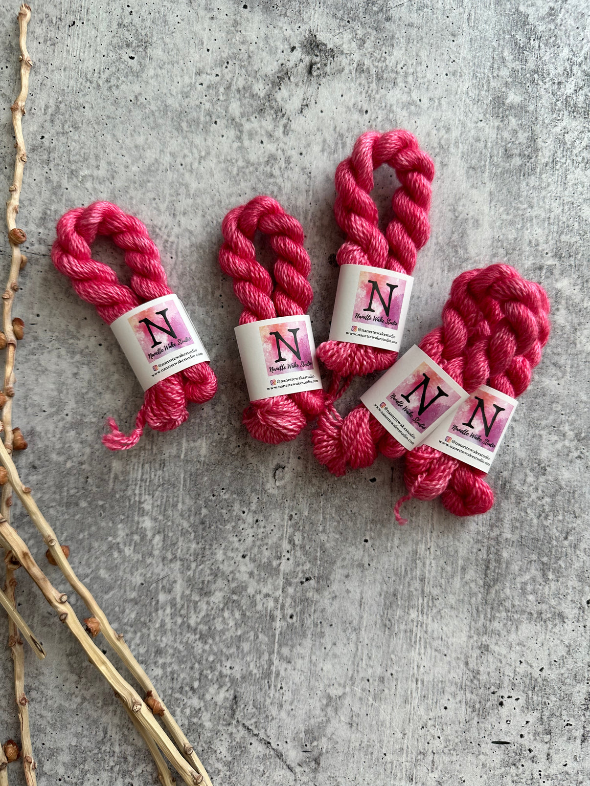 Watermelon Embroidery Thread – Nanette Wake Studio